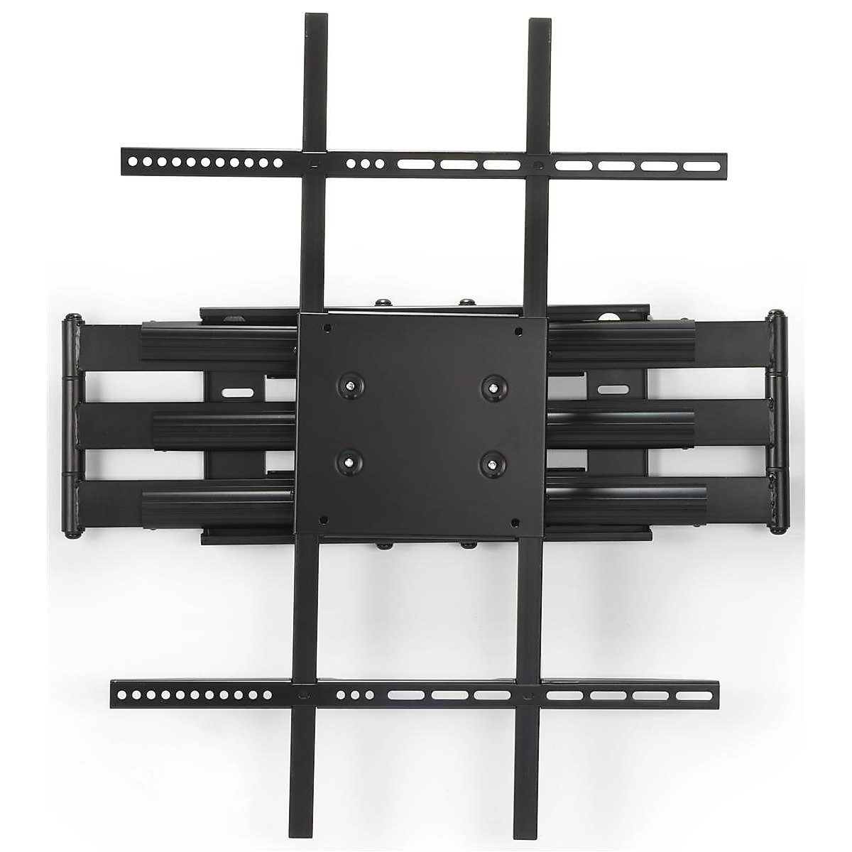 Displays2go Articulating TV Wall Mount for 42-90 Inch HDTV, Steel, Panning/Tilting VESA Bracket (HVAWM4290L)