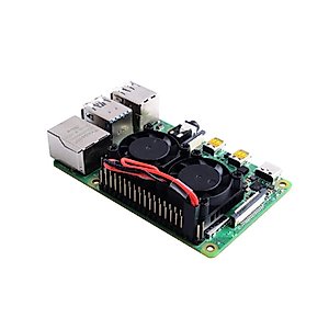 AAAwave ODS708 Heatsink with Dual Fan for Raspberry Pi 4B