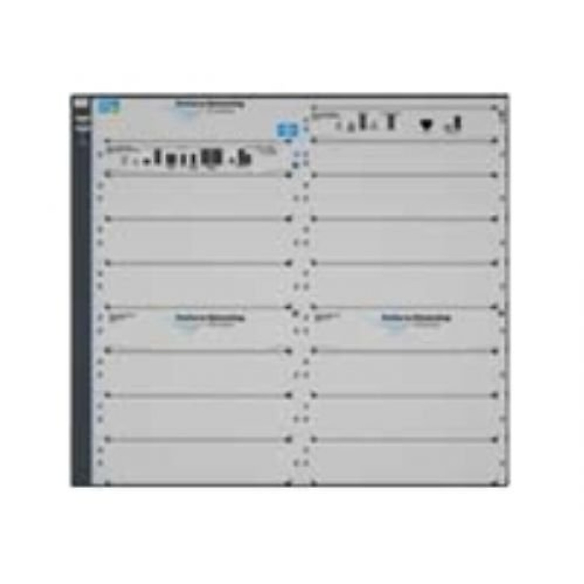 HP J9091A 8212ZL Procurve Switch Chassis with Fan Tray (Renewed)