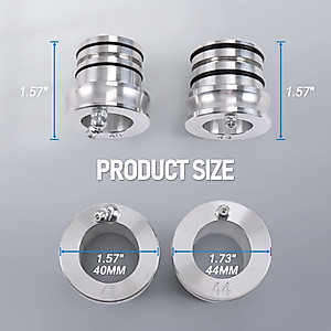 JDMSPEED New 44/40MM Front Rear Wheel Bearing Greaser Tools Replacement for Polaris Ranger 570 800 900 1000XP Sportsman 500 850 1000XP Replacement for Polaris ATV UTV SxS/RZR 900S/ 1000/ PRO XP