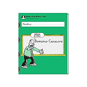 Learning Without Tears Domino Cursiva (Student Edition, Spanish)-Grade 5, Cursive, Letters, Words, Sentence & Paragraph Practice- for School and Home