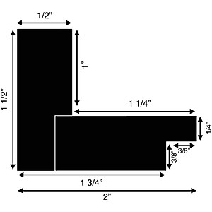BARNWOODUSA | Farmhouse Style Rustic 8x10 Picture Frame | Signature Molding | 100% Reclaimed Wood | Rustic | Red