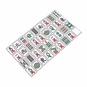 GLOVET Mahjong Bath Decorative Hand Towels for Bathroom, Comfortable Luxury Bath Towels, Ultra Soft Quick Dry Towel for Hotel, Gym, Sports and Spa Home Decor, 27.5x16 in