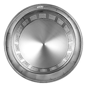 QOXEZY Chimney Cap, 4.33 Inch Stainles Steel Round Chimney Cap, All Weather Chimney Cap Roof Top Round Roof Vent, Perfect Insulation Roof Vent Cap Vent Cover