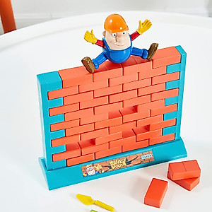 DITOYS “Break Out” | Brick Wall Game | Family Fun for Boys and Girls | Knock The Bricks from Wall with Spatula | 2 Player Games in Spanish