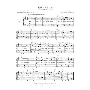 The Sound Of Music Beginner's Piano Book - Piano, Vocal and Guitar Chords