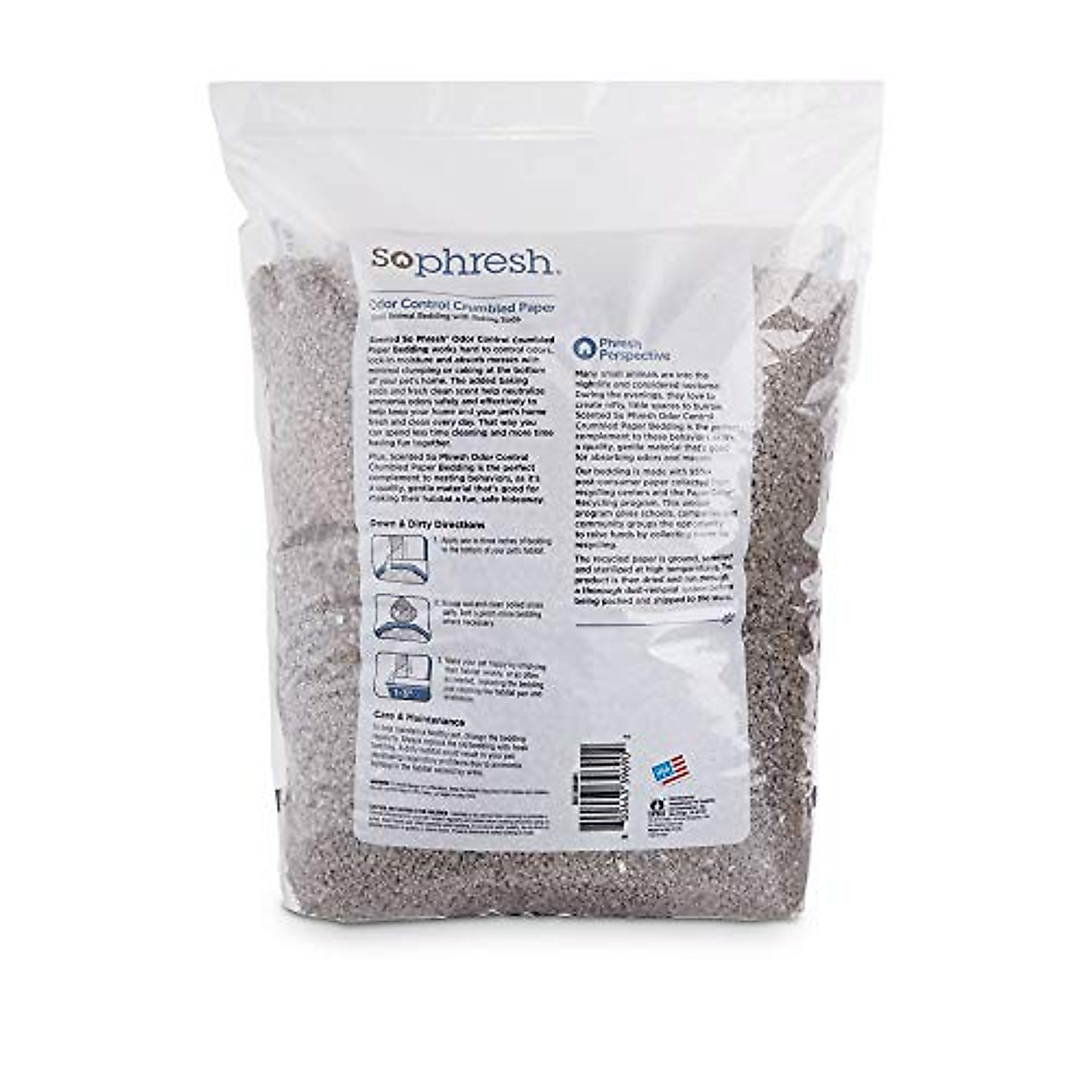 So Phresh Odor-Control Crumbled Paper Small Animal Bedding, 40 Liters