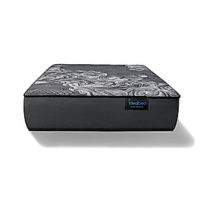 iDealBed iQ5 Luxury Hybrid Mattress, Medium Firm, Smart Adapt Hybrid Foam & Coil System for Temperature Regulation, Pressure Relief, and Support, Made in USA