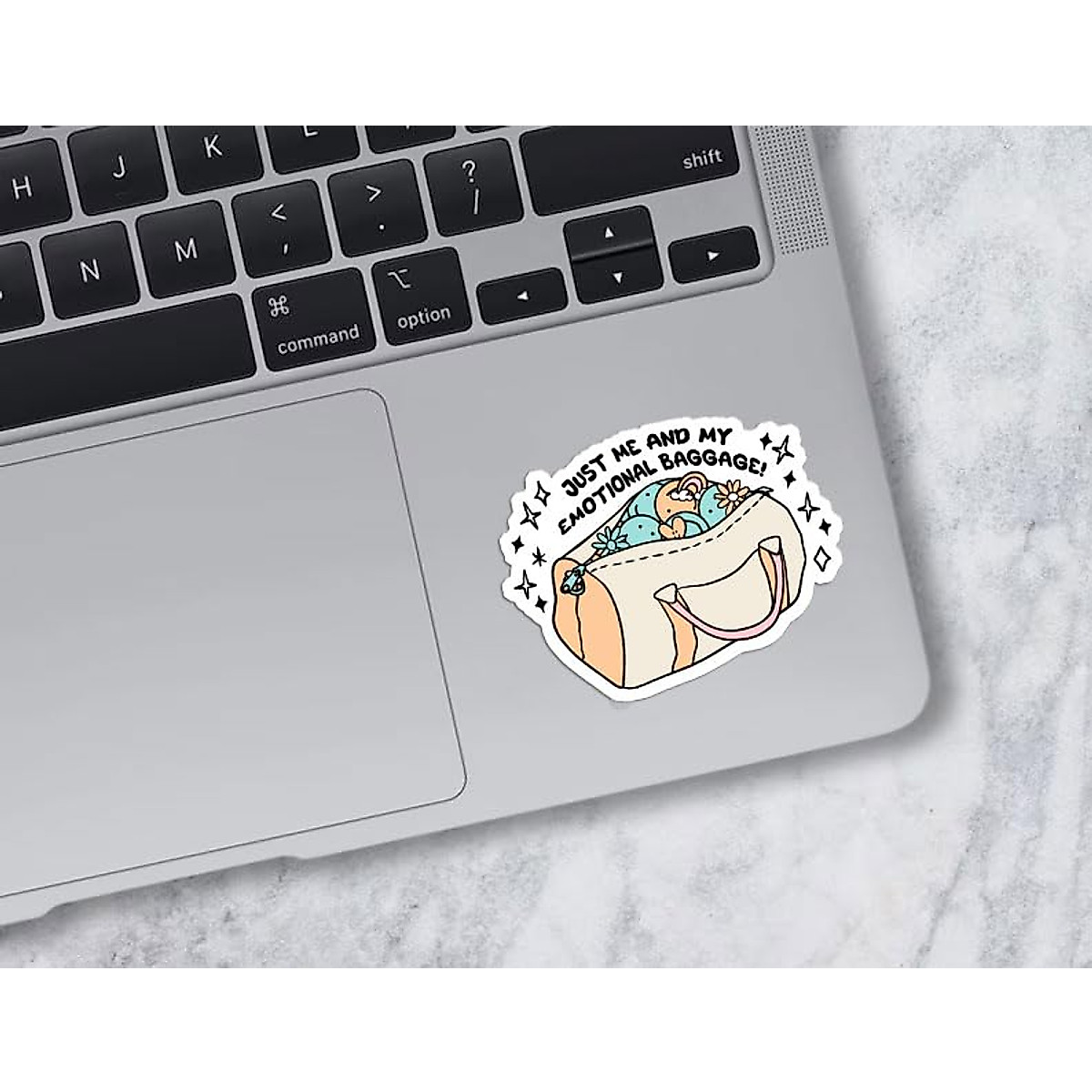 Akira Emotional Baggage Sticker, Mental Health Sticker, Motivational Sticker, Luggage Suitcase Sticker, Water Assitant Die-Cut Vinyl Funny Decals for Laptop, Phone, Water Bottles, Kindle Sticker