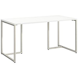 Bush Business Furniture Office by Kathy Ireland Method Table Desk, 60W, White