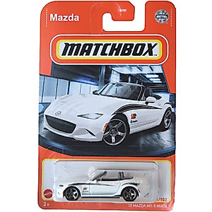 Hot Wheels Matchbox '15 Mazda MX-5 Miata - White 61/102