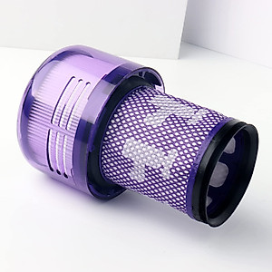 4-PACK Filter Replacements for Dyson V12 Detect Slim Cordless Vacuum and V12 Slim Vacuums - Comparable to Part 971517-01 (Excludes SV12 & V15 Vacuum Models)