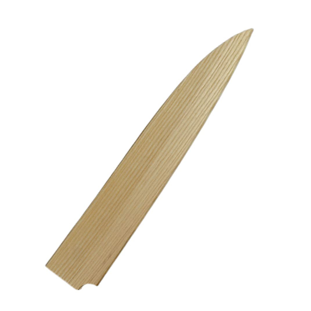 Aibote Handmade Natural White Maple Wood Japanese Chef Knives Magnetic Sheath Sakimaru Yanagiba Santoku Sakimaru Kiritsuke Deba Eel Knife Sheath Case Holder Wooden Cover (Yanagiba Sujihiki,240MM)