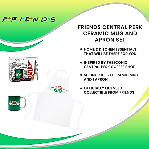 Paladone Friends Mug and Apron Gift Set Officially Licensed Merchandise