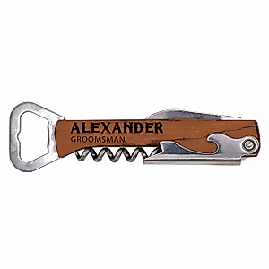 Personalized | Customized Corkscrew - Multi Tool Opener