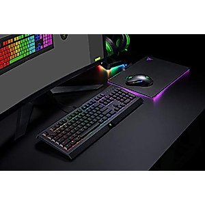 Razer Cynosa Chroma Gaming Keyboard: Individually Backlit RGB Keys - Spill-Resistant Design - Programmable Macro Functionality - Quiet & Cushioned