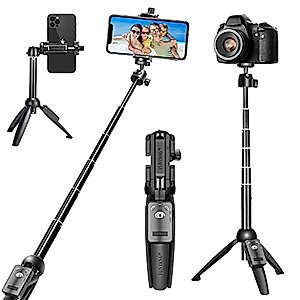 Selfie Stick, Professional Selfie Stick Tripod, 40-inch Extendable Selfie Stick with Wireless Remote and Tripod Stand for iPhone 14 13 12 11 pro Xs Max Xr X 8 7 6 Plus, Android Samsung Smartphone