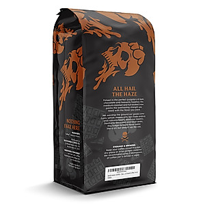 DEATH WISH COFFEE - Chocolate Hazelnut Ground Coffee, Fair Trade (14 oz)