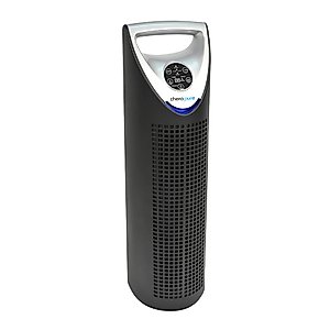 ENVION Therapure 120 Volt Medium to Large Room Air Filter HEPA Air Purifier with 3 Fan Speeds, LED Display, and 24 Hour Timer, Black