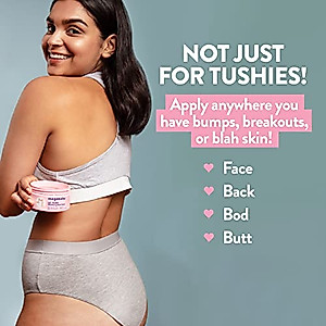 Megababe Butt & Body Acne Mask - Le Tush | Clarifying, Exfoliating & Hydrating | 6.7 fl oz