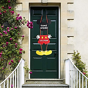 2nd Mouse Birthday Party Supplies Decorations 57Pcs - HAPPY BIRTHDAY Banner OH TWODLES Banner '2' Foil Balloon Balloons Hat Door Sign Cupcake Toppers Birthday Decorations for Boys Girls Kids Babies