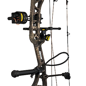 Bear Archery Species EV Ready to Hunt Adult Compound Bow Package, 70 lb. Draw Weight, Right Hand, True Timber Strata
