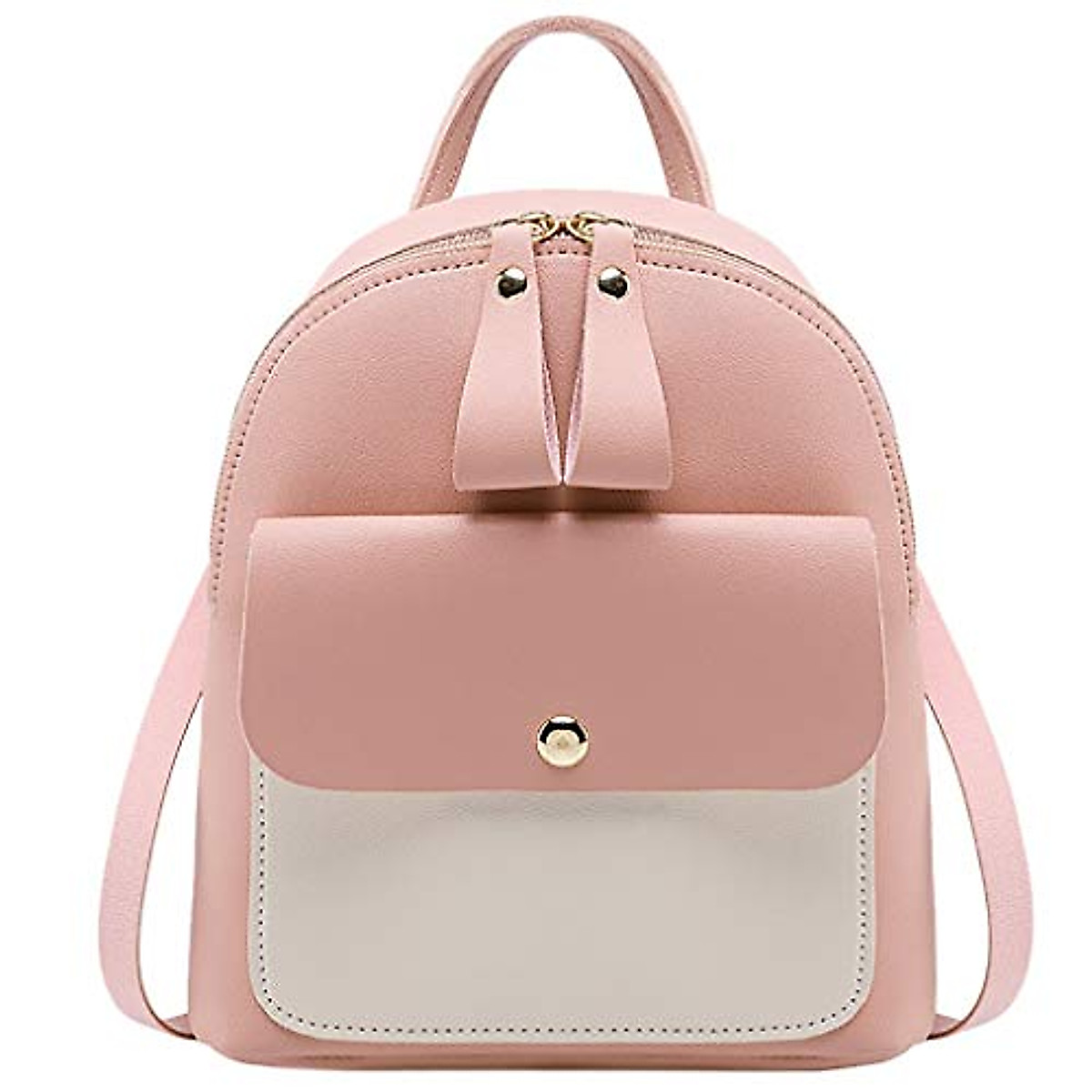 PU Leather Backpack Mini Rucksack Purse - Women Girls Ladies Shoulder Bag Travel bag School Bag