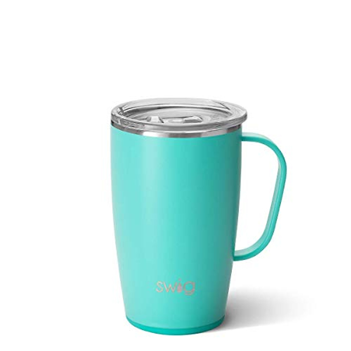 Swig Life Wanderlust + Matte Aqua Coffee Lovers Gift Set, Includes (2) 18oz Travel Mugs, Triple Insulated, Stainless Steel, Easy to Clean, and Dishwasher Safe
