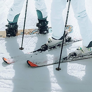 Cosmos 6 Pcs Trekking Pole Replacement Tips Walking Stick Tips Ski Poles Basket Snowflake Basket Mud Ski Basket Powder Baskets Rubber Feet Replacement Accessory for Hiking, Climbing, Camping, Ski