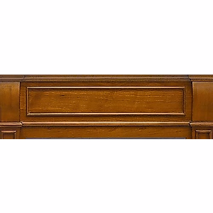 Duluth Forge Dual Fuel Ventless Gas Fireplace System with Mantle, Remote Control, 5 Fire Logs, Use with Natural Gas or Liquid Propane, 26000 BTU, Heats up to 1350 Sq. Ft., Apple Spice