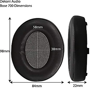 Dekoni Audio Replacement Ear Pads for Bose 700 ANC Headphones – Choice Leather