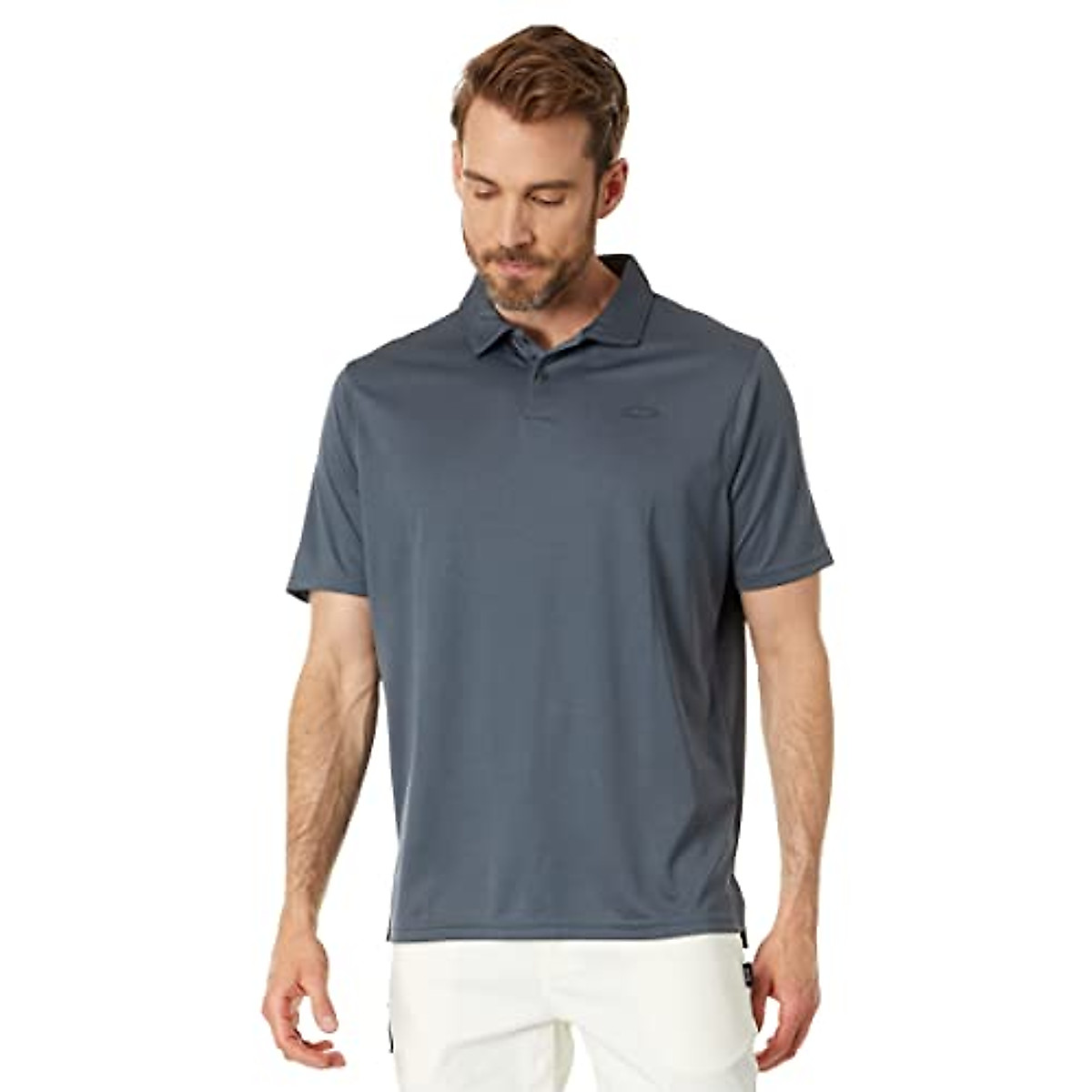 Oakley Men's Icon Tn Protect Rc Polo, 0gray, XXL