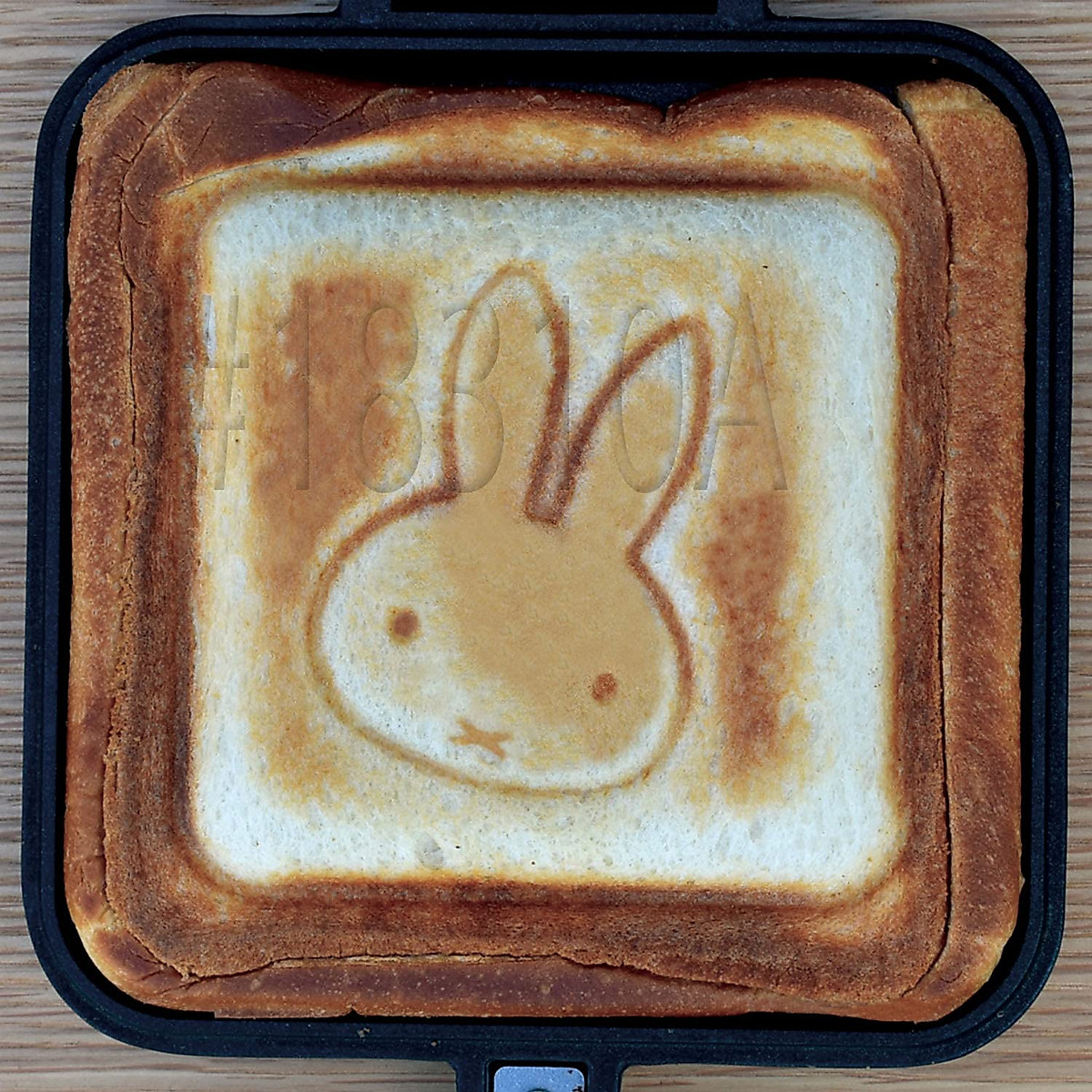 Fuji Enamel Non-Stick Hot Sandwich Maker, Direct Fire, Lightweight, Bake in Miffy Handle