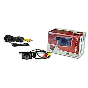 Rockville RBC1 Rear View Backup Car Camera, Easy Mount, No Cutting or Drilling