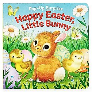 Happy Easter, Little Bunny Lift-a-Flap & Pop-Up Surprise Children's Board Book, Ages 2-6