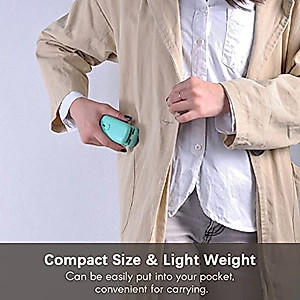 Kavolet Mini Bag Sealer, Handheld Heat Vacuum Sealer, 2 in 1 Heat Sealer and Cutter with Lanyard, for Snack Plastic Fresh Bags Cookies - Battery Not Included