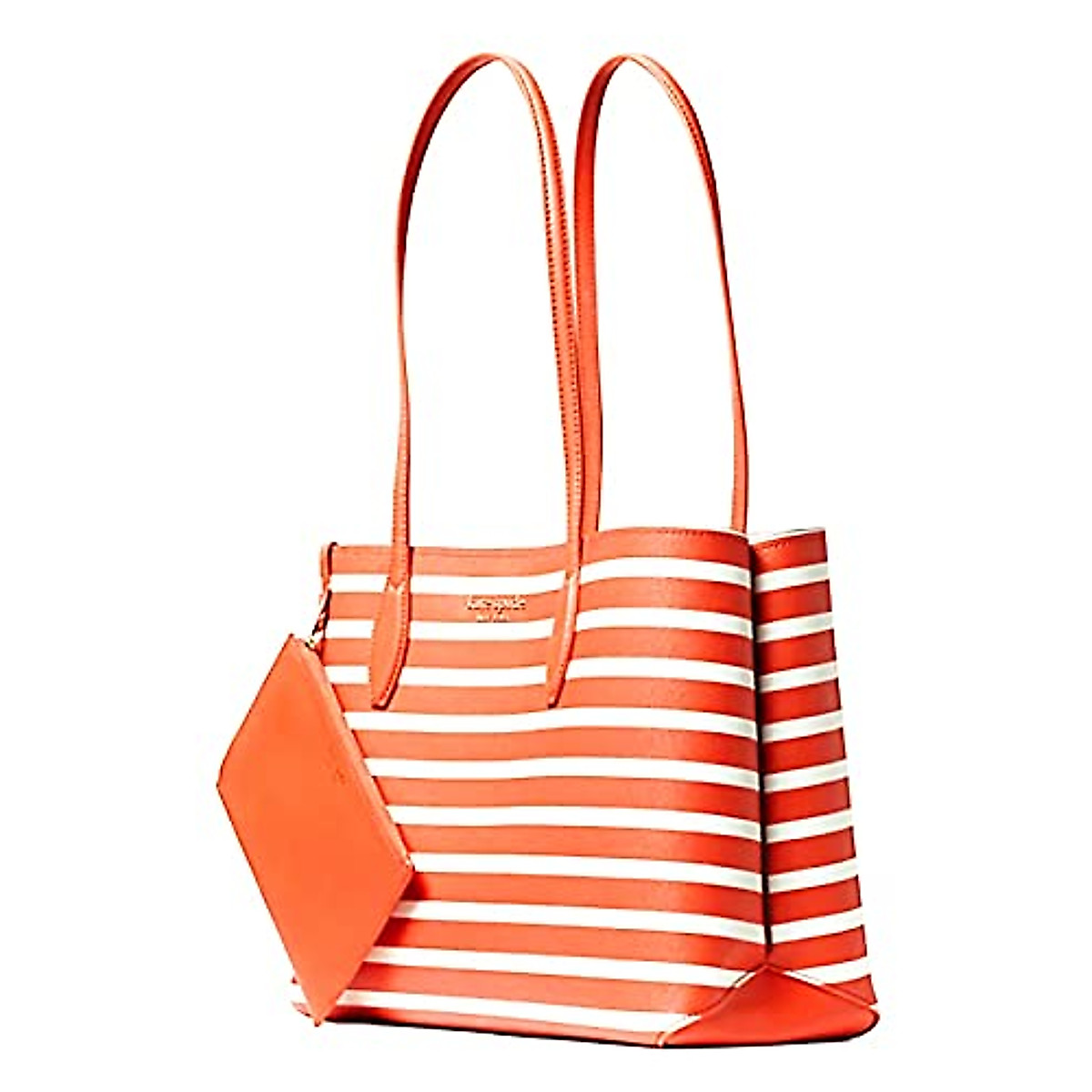 Kate Spade New York all day sailing stripe large tote (TAMARILLO MULTI)