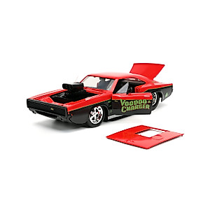 Big Time Muscle 1:24 1970 Dodge Charger RT Voodoo Die-Cast Car, Toys for Kids and Adults