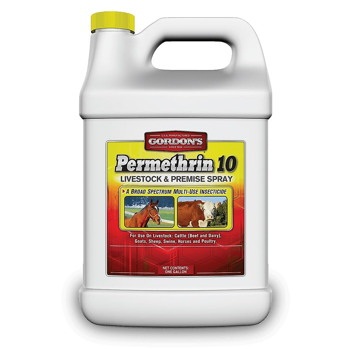 GORDON'S Permethrin 10 Livestock & Premise Spray, 1 Gallon, 9291072