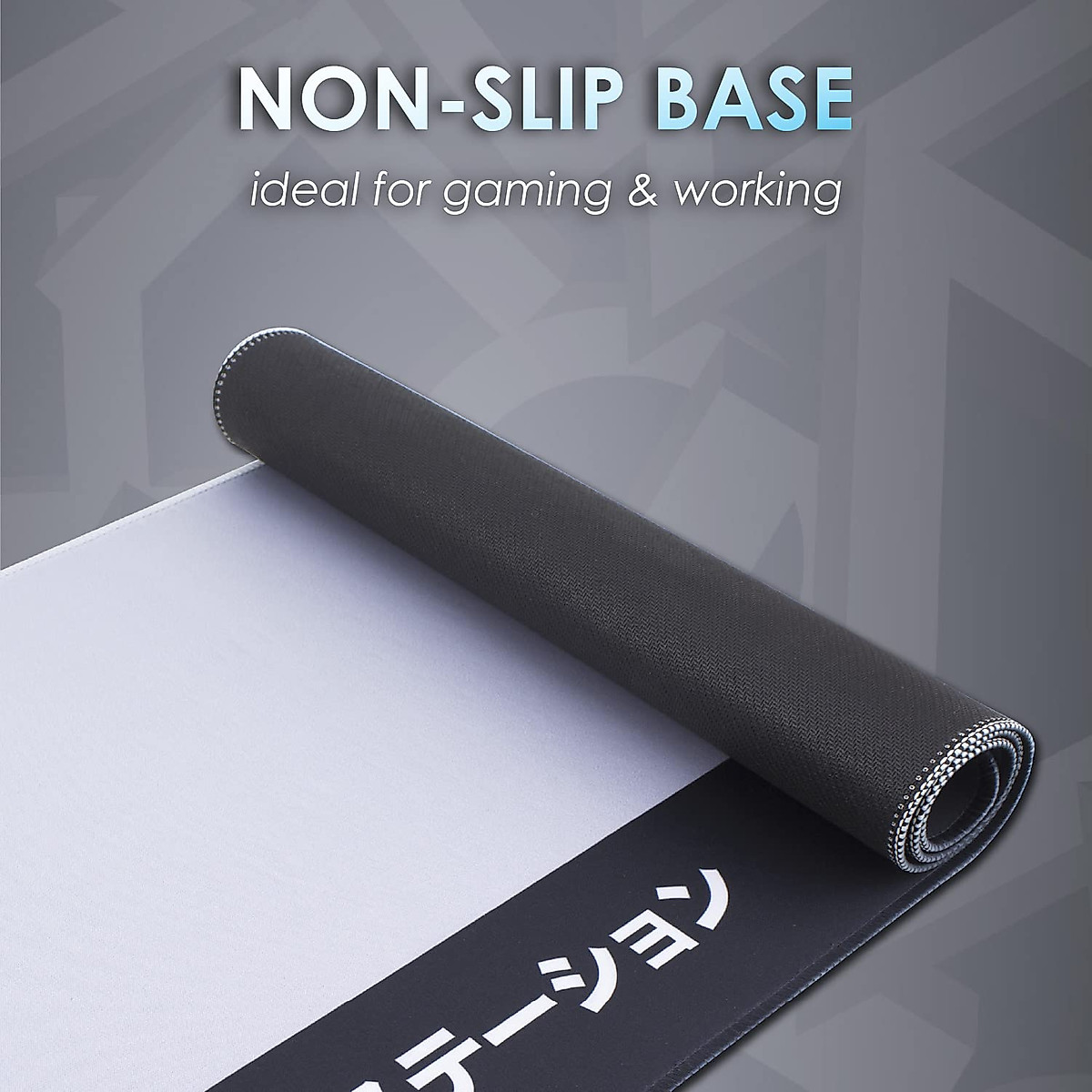 PlayStation Heritage Desk Mat, Large Gaming Mouse Pad for Desk 30 x 80 cm, 12" x 31"