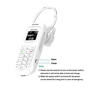 Smallest Mobile Phone L8Star BM70 Tiny Mini Mobile White Unlocked
