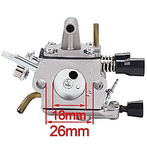 Hipa FS250 Carburetor for STHIL FS250R FS120 FS120R FS200 FS200R FS202 FS300 FS350 BT120 BT120C BT121 SP200 FR350 FR450 FR480 TS200 String Trimmer
