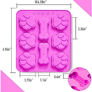 Adorable Dog Paws Silicone Molds - Create Sweet Delights