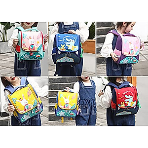 JiaYou Unisex Preschool Backpack Kindergarten Cartoon bag Girls Boys Daypack(Yellow Rabbit,10 Liters)
