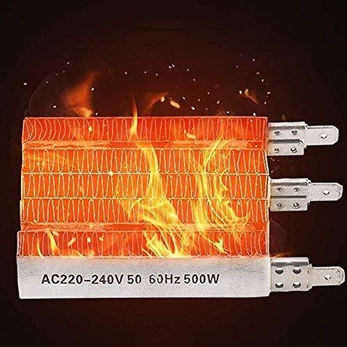 Outdoor Garden Heater Ceramic Fan Heater - Tip-Over and Overheat Protection, Variable Thermostat Perfect for Office Desktop and Home Bedroom Patio Heater