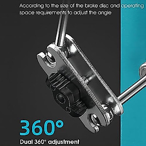 Mimoke Bicycle Wheel Truing Stand for 16 - 29 Inch Wheels [Width 90MM-150MM] Calibration Stand Wheel Maintenance Rims