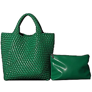 BZXHVSHA Women Tote Bag Large Capacity Handbags And Purse For Ladies (Green)