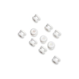 Stayput White Attachment Knobs - 10 Pack, Knobs are used with Shock Cords for Canvas which are Sold Separately