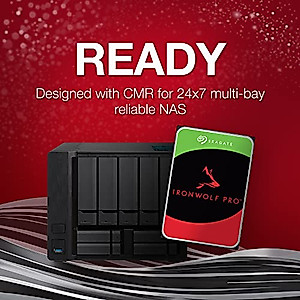 Seagate ST20000NE000 IronWolf Pro 20TB NAS Internal Hard Drive HDD – CMR 3.5 Inch SATA 6Gb/s 7200 RPM