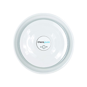 ENVION Therapure TPP100 Triple Action HEPA Type UV-C Air Purifier with 2 Fan Speeds for Small Spaces up to 25 Square Feet, White
